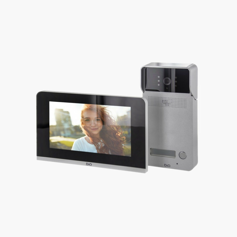 Visiophone multi appartement avec écran 7" (18cm) - DiO Home