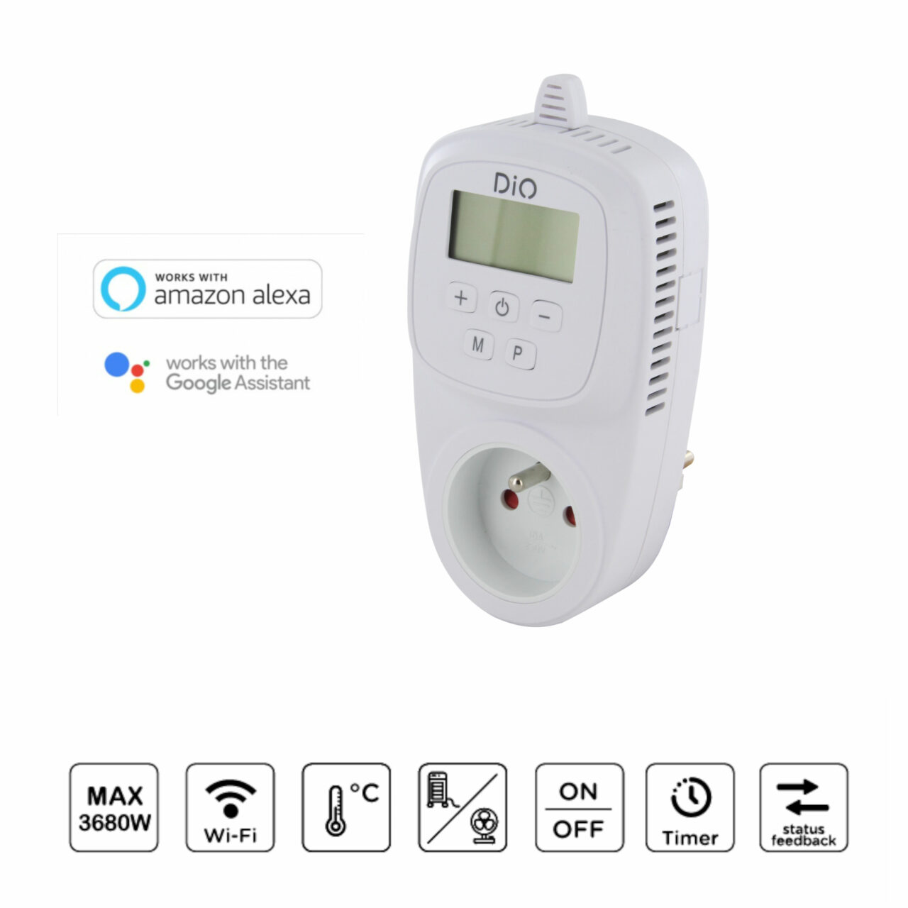 Prise Connectée Thermostatique Prise Connectée Thermostatique DiO - DiO ...
