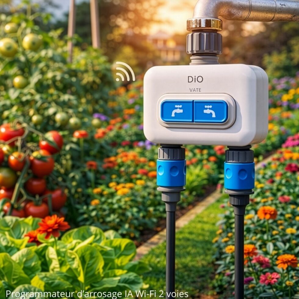 AI Wi-Fi Irrigation Controllers – 1 Zone or 2 Zones - DiO Home